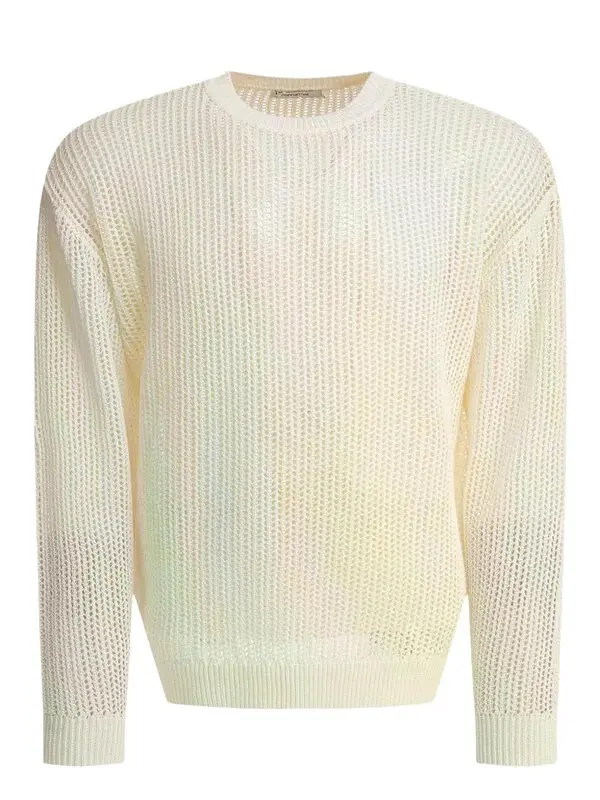 NONNATIVE Long-sleeve Knit Sweater - White