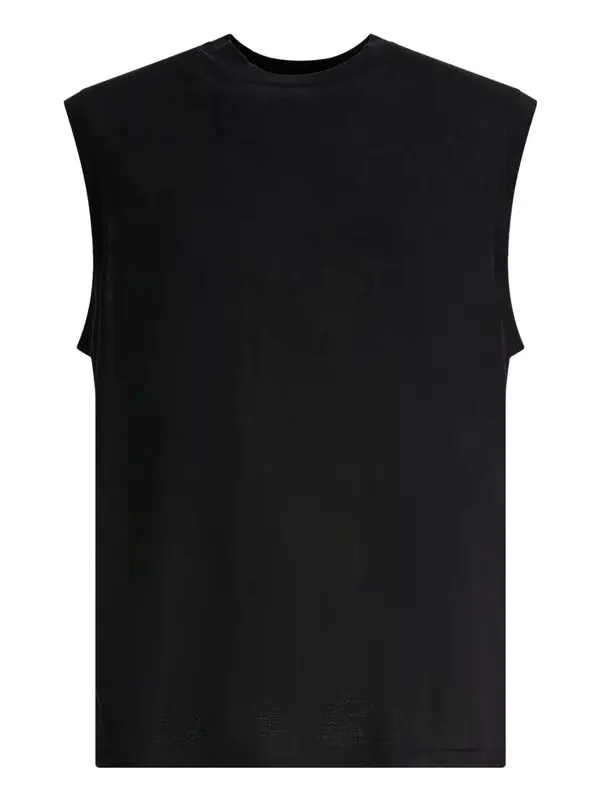 KAPTAIN SUNSHINE Wool Sleeveless Vest - Black