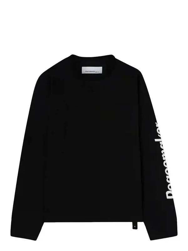 PEACEMAKER OAMC Long-sleeve Sweater - Black