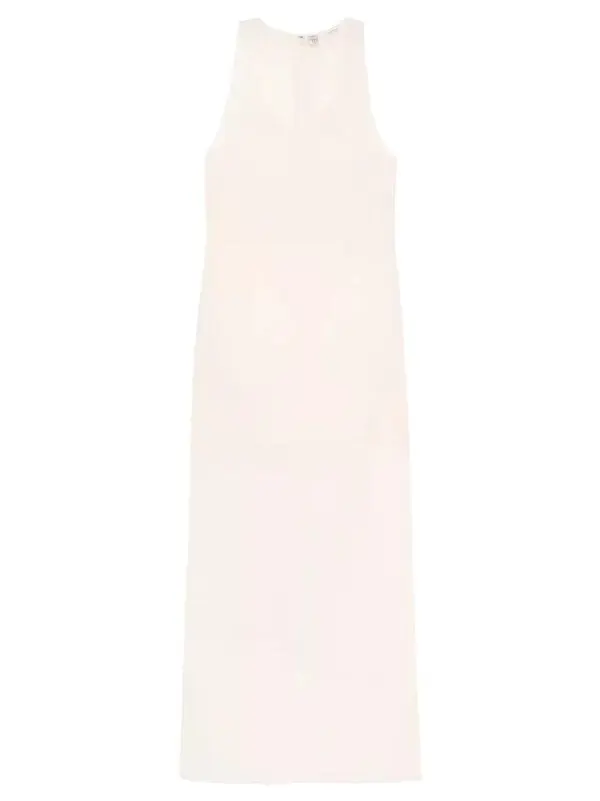 TOTEME Crinkled Scoop Dress - Neutrals