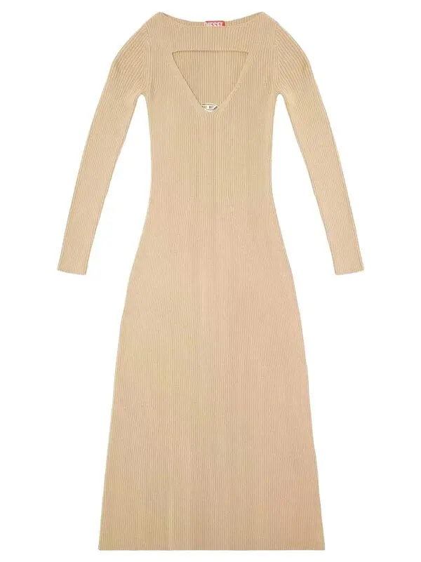 DIESEL® M-oloni Midi Day Dress - Neutrals