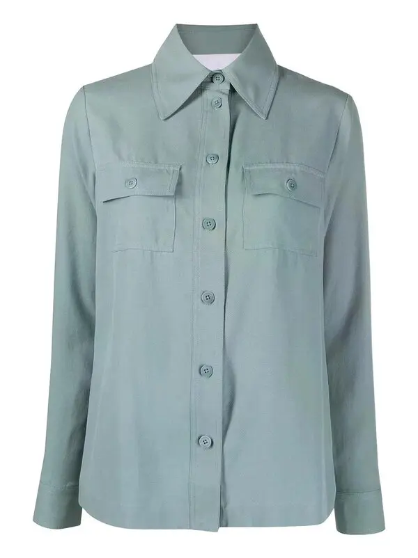 Remain Birger Christensen Classic Button-up Shirt - Blue