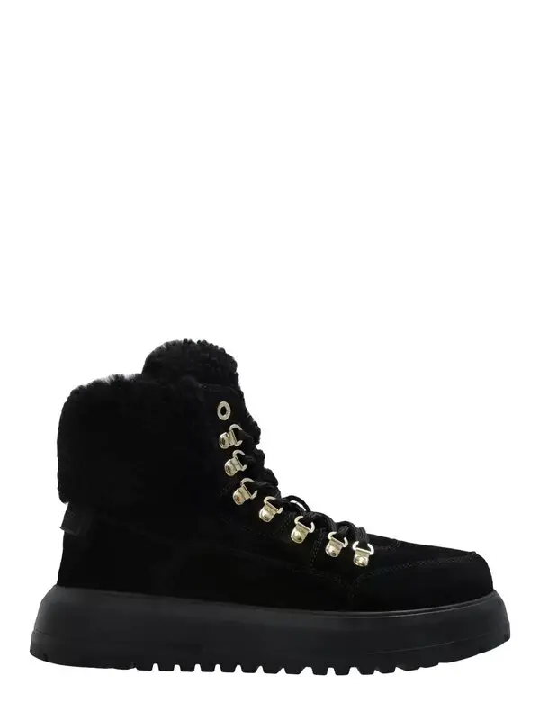 Bogner 50mm Trim-detail Lace-up Boots - Black