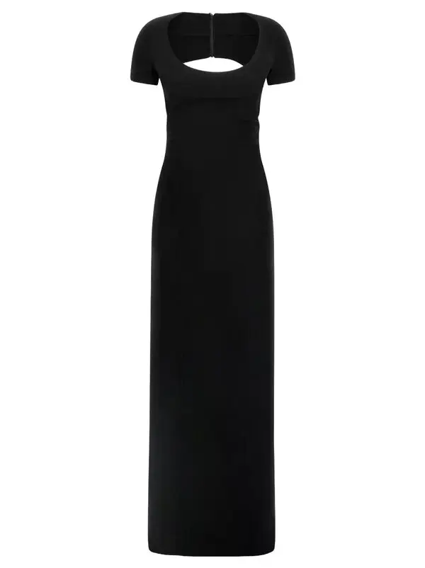 Dsquared2 Cut-out Maxi Dress - Black