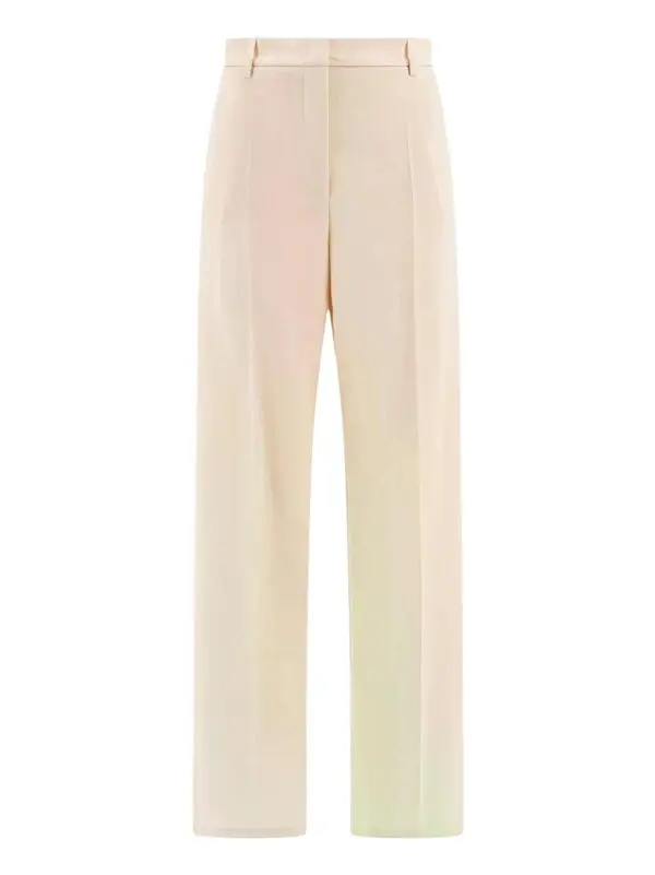 F.IT Plain-front Trousers - Neutrals