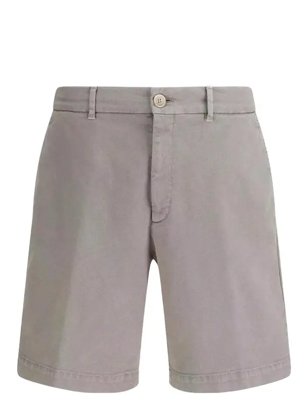 Brunello Cucinelli Button-fastening Shorts - Grey