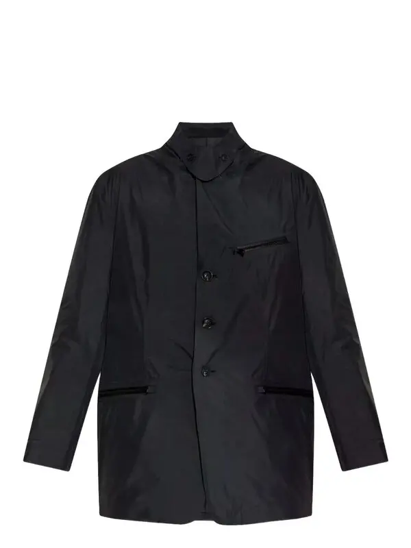 Y3 Button-fastening Shirt Jacket - Black