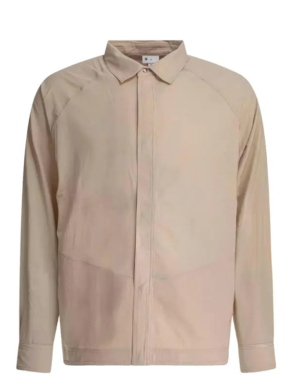 GOLDWIN Button-fastening Raglan-sleeve Shirt - Neutrals