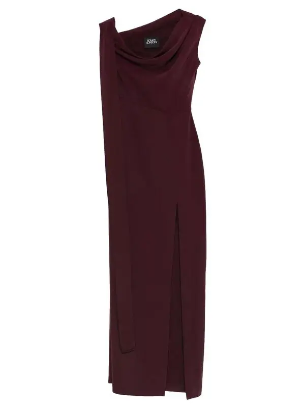 Solace London Irina Cowl-neck Maxi Dress - Purple