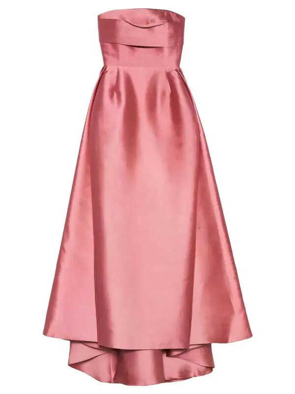 Solace London Tiffany Strapless Maxi Dress - Pink