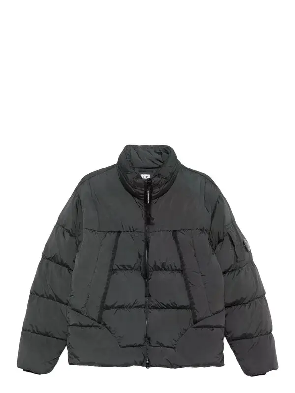 C.P. COMPANY Quilted Puffer Jacket - Grey
