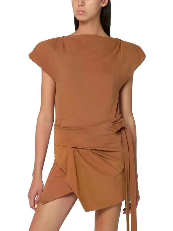 Isabel Marant Wrap-effect Top - Brown