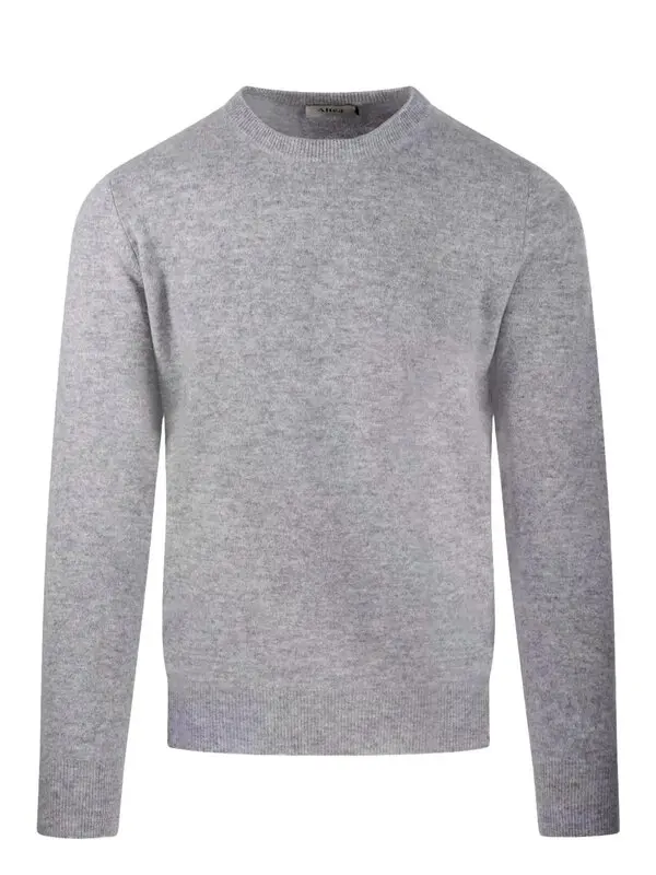 Altea Cashmere Crew-neck Sweater - Grey