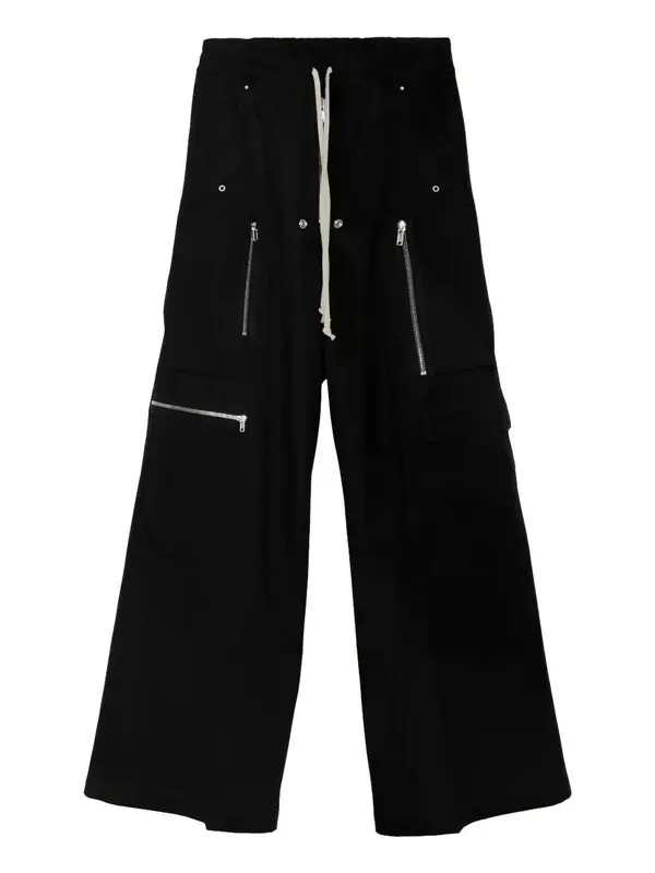 Rick Owens Cargobelas Straight-leg Trousers - Black