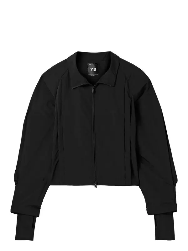 Adidas Originals By Alexander Wang Y-3 Gathered Shell Jacket - Black