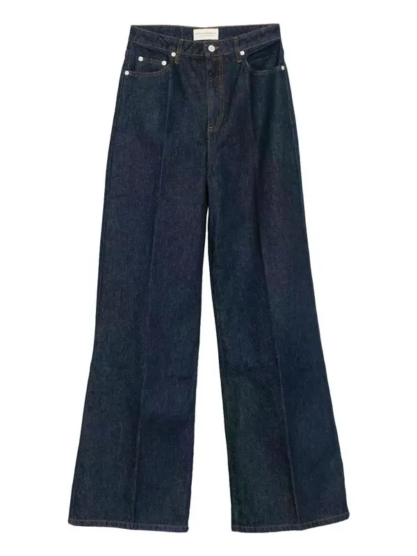 Officine Générale Romy Wide-leg Jeans - Blue