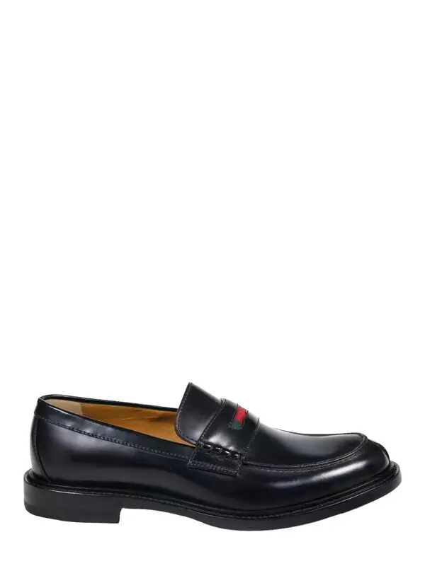 Gucci Penny-strap Loafers - Black