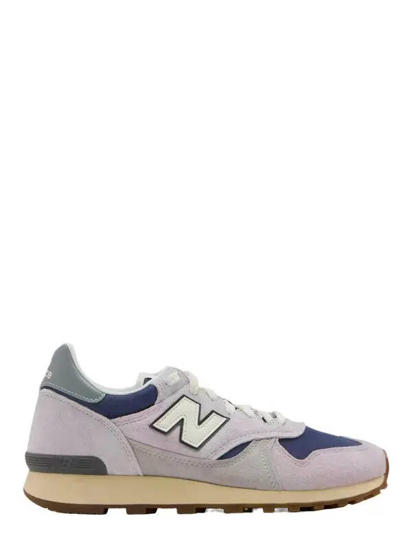 NEW BALANCE 475 Suede Sneakers - Purple