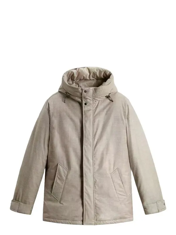 Woolrich Cloud Attic Hooded Parka - Neutrals