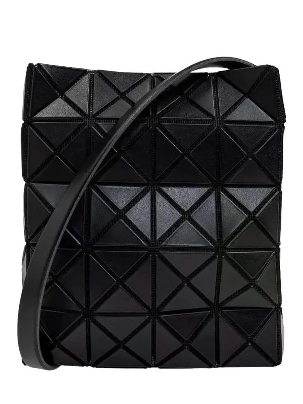 Issey Miyake Geometric-pattern Shoulder Bag - Black