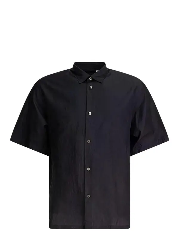 KAPTAIN SUNSHINE Short-sleeve Button-down Shirt - Blue