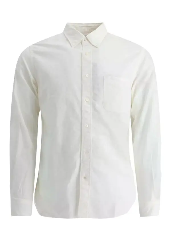 BEAMS Oxford Pocket Shirt - White