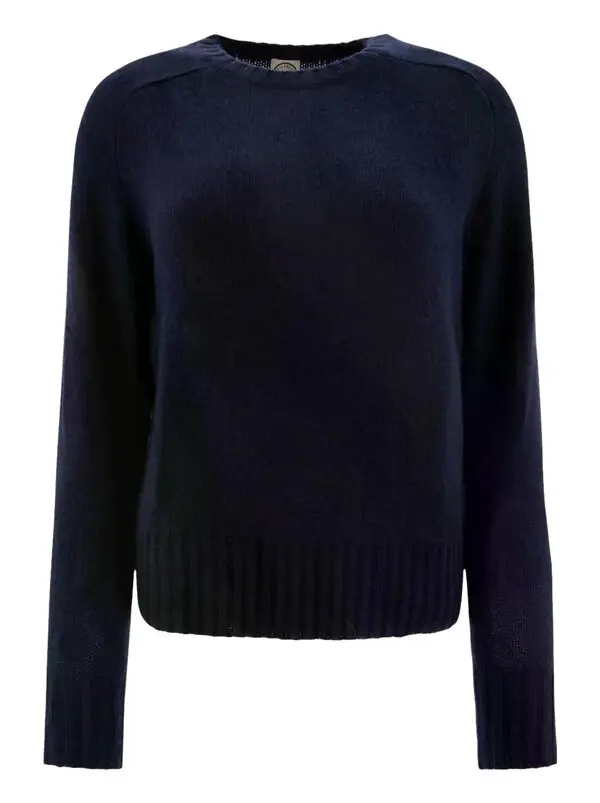 INES DE LA FRESSANGE PARIS Ribbed-hem Sweater - Blue