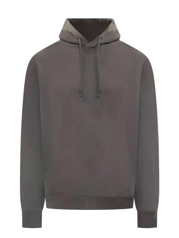 Y3 Graphic-print Hoodie - Grey