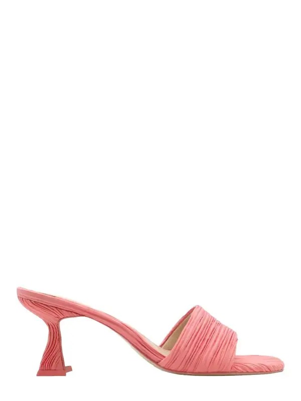 Cult Gaia 65mm Sculpted-heel Sandals - Pink