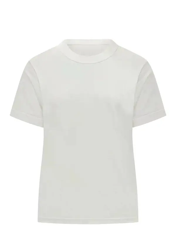 Y3 Short-sleeve Crew-neck T-shirt - White