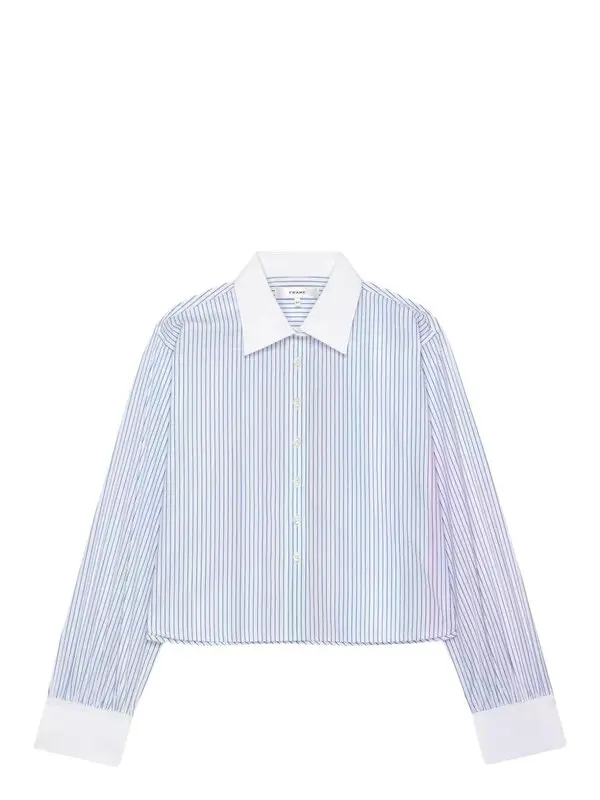FRAME Striped Shirt - Blue