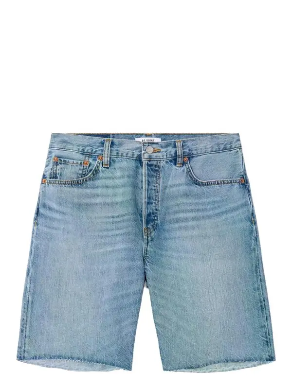 RE/DONE 90s Comfort Denim Shorts - Blue