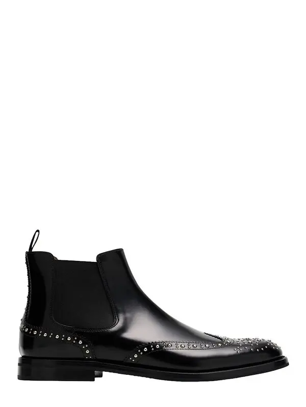 Church's Ketsby Studded Leather Chelsea Boots - Black