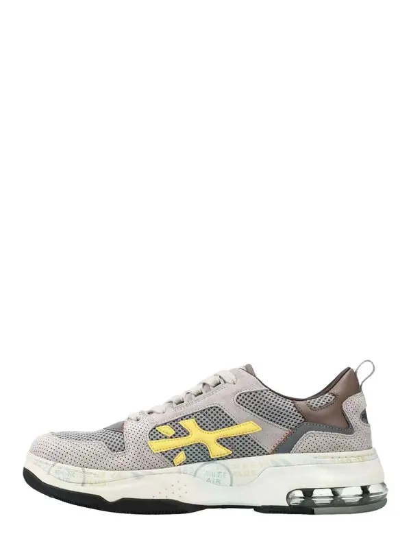 Premiata Drake Mesh-panel Sneakers - Grey