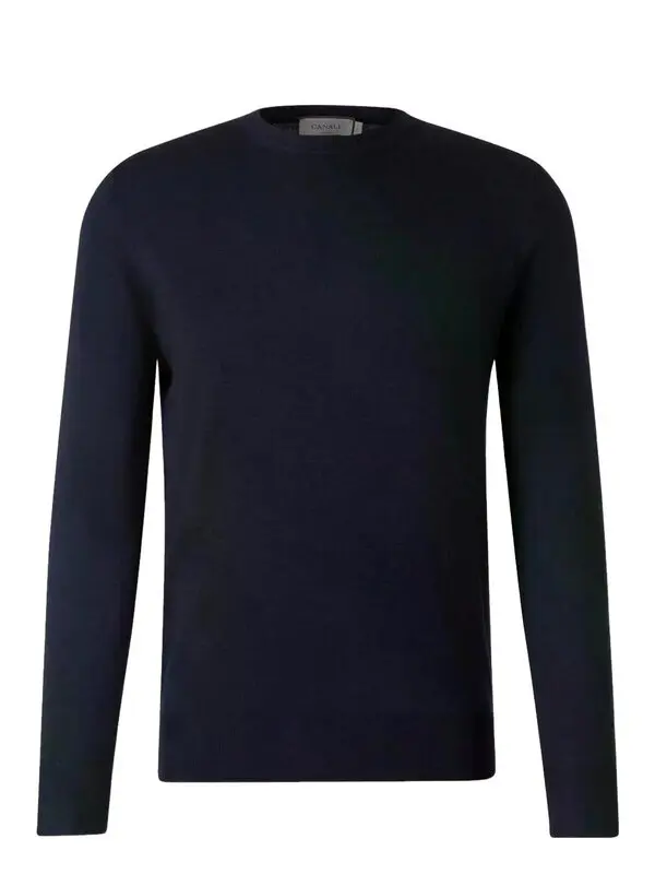 Canali Long-sleeve Sweater - Blue