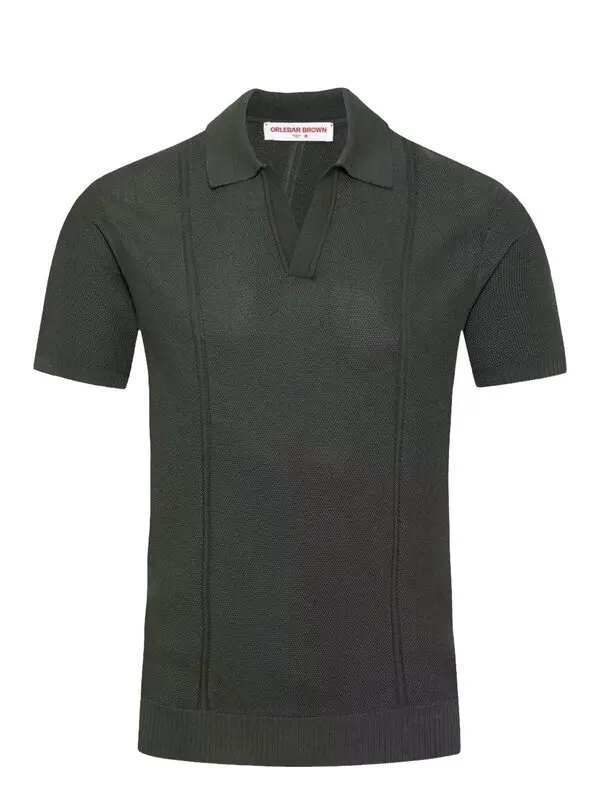 Orlebar Brown Pique Texture T-shirt - Grey