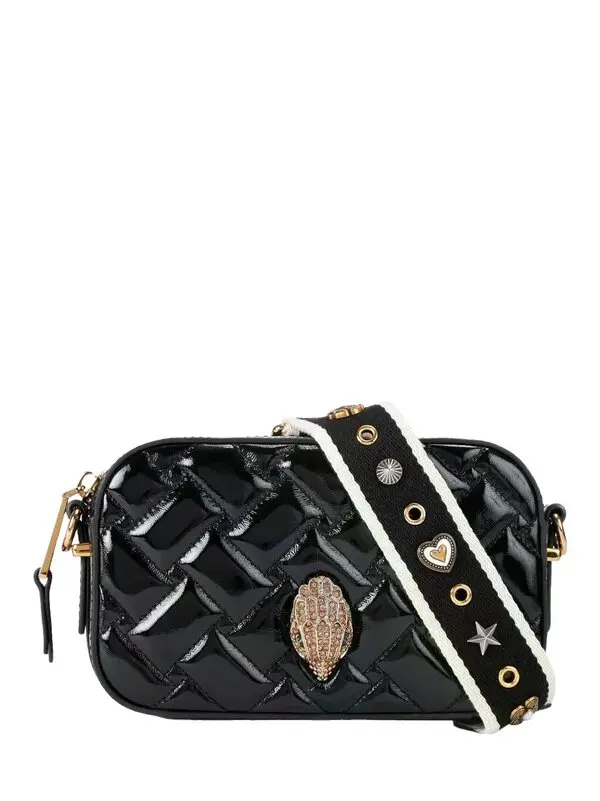 Kurt Geiger Kensington Leather Cross Body Bag - Black