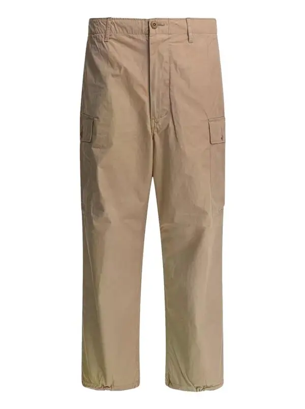 BEAMS Button-fastening Cargo Trousers - Neutrals