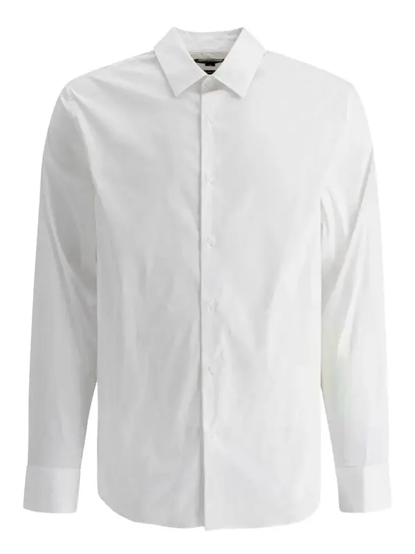 Vince Long-sleeve Button-down Shirt - White