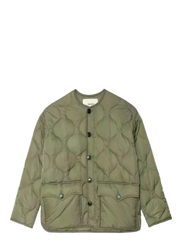 Zadig&Voltaire Bunji Quilted Jacket - Green