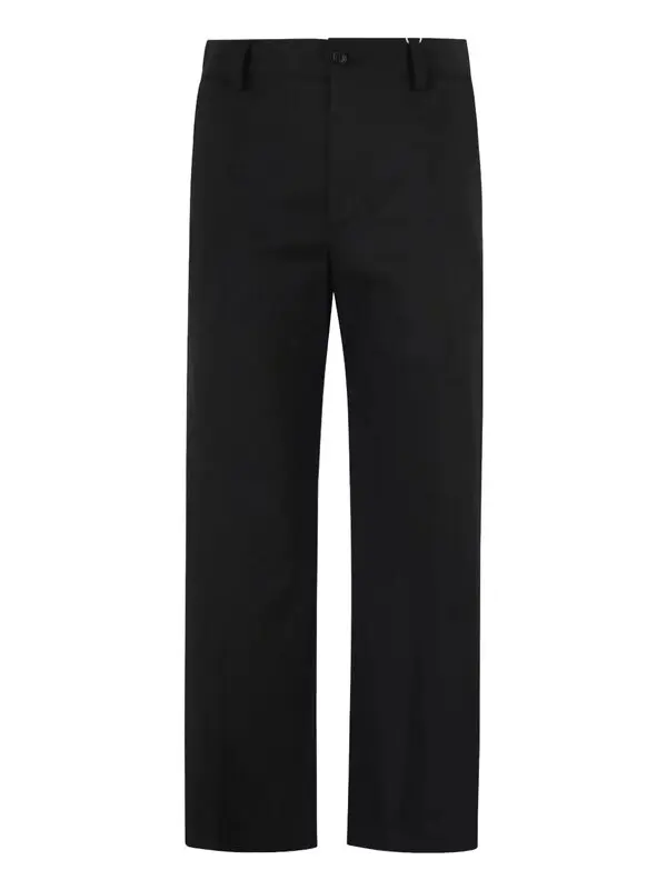 MAISON MARGIELA Stitching Straight-leg Trousers - Black