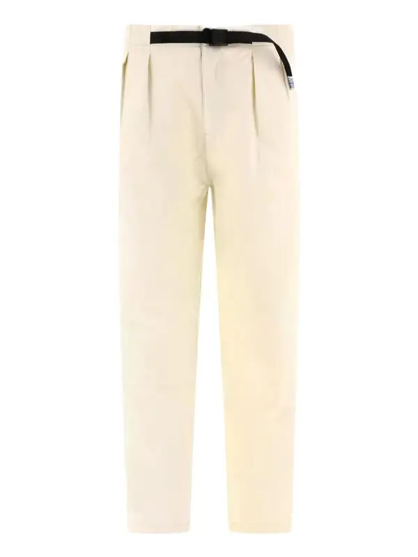 ANDBLUE Pleated-front Trousers - White