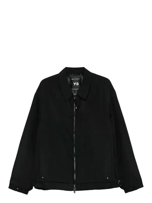 Y3 Zip-fastening Jacket - Black