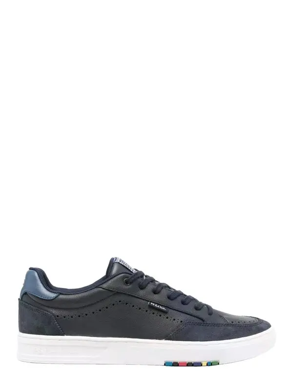 Paul Smith Perforated Leather Sneakers - Blue