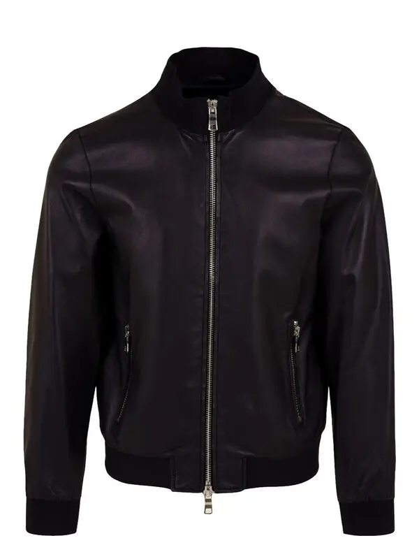 THE JACK LEATHERS Leather Jacket - Blue