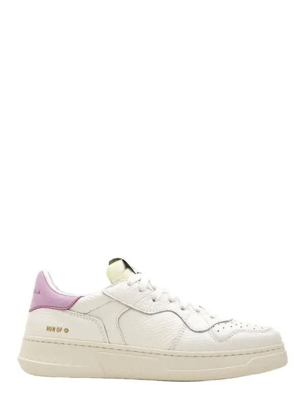 RUN OF Low Top Sneakers - White