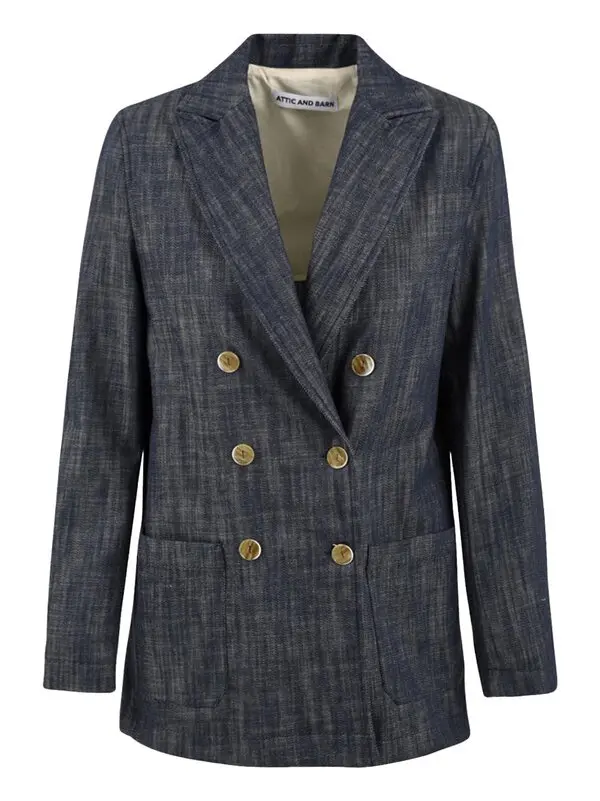 ATTIC AND BARN Blazer - Denim