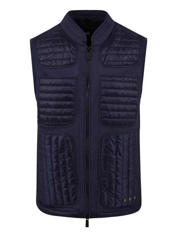 Add Quilted Vest - Blue