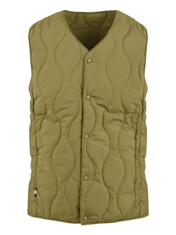 Aquascutum Quilted Jacket - Army Green