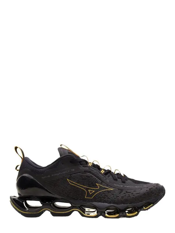 Mizuno Athletic Sneakers - Black/gold/metallic Gray